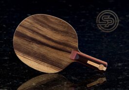 Handmade table tennis rackets